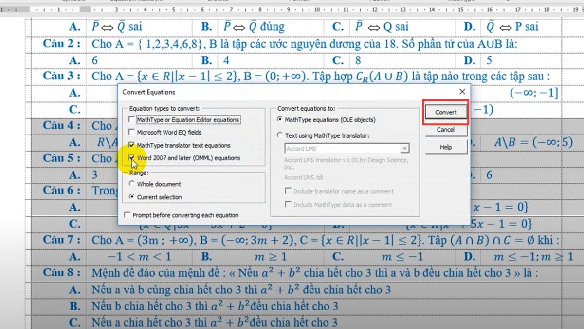 Cách tích hợp và sử dụng MathType trong Word hiệu quả